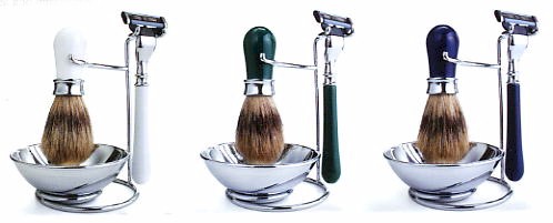Shaving Sets Merkur Onyx and Conk Shave Set for Men